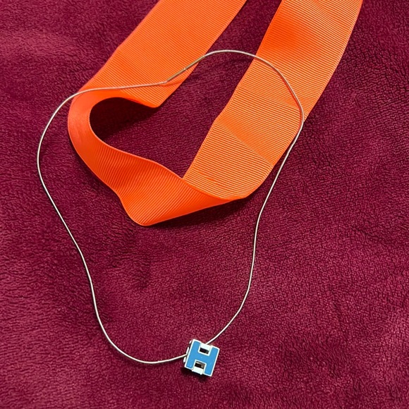 Hermes | Jewelry | Hermes Cube Necklace | Poshmark